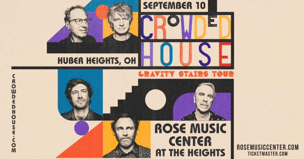 Crowded House at Rose Music Center at The Heights September 10th ...