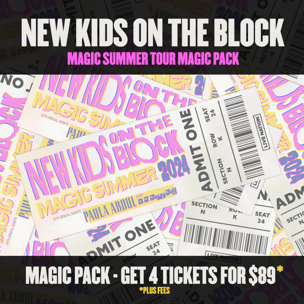 CELEBRATE NEW KIDS ON THE BLOCK DAY WITH SPECIAL PRICED MAGIC PACKS ...
